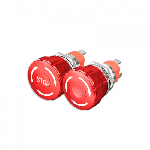 IP67 Emergency Stop Button 10A- Medical, Charging pile, Robot safety switch